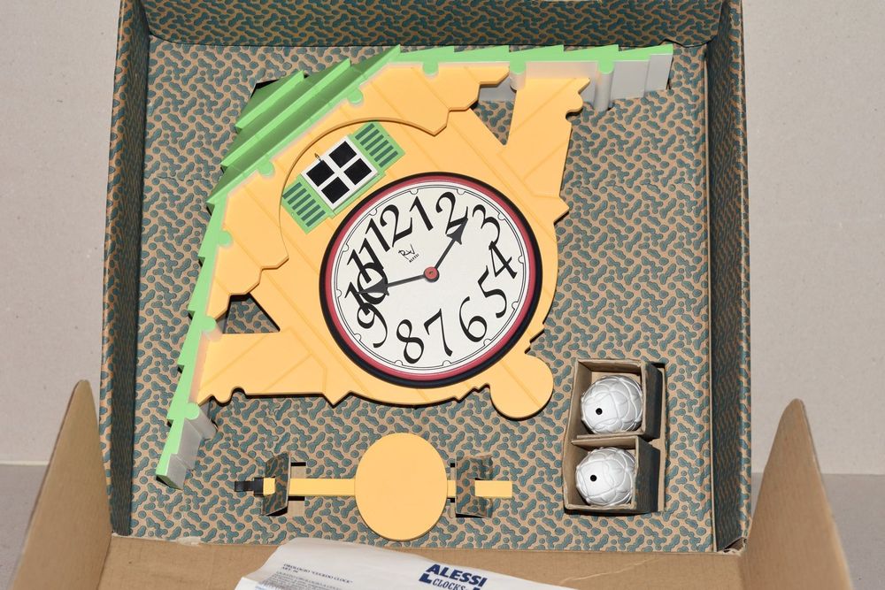 ALESSI Cuckoo Clock 1988 DESIGN RARITÄT (Neu und originalverpackt) in ...