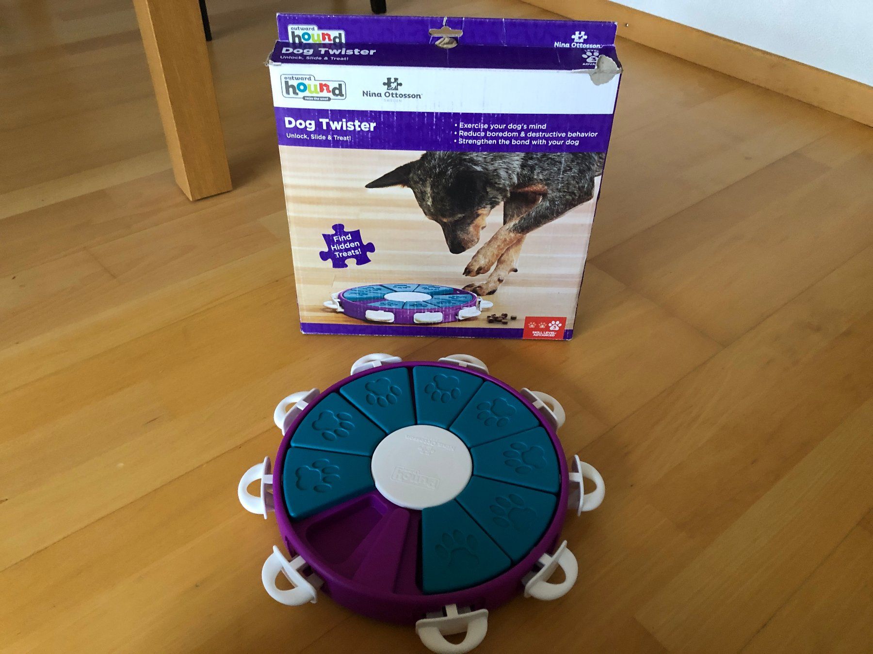 Hunde-Intelligenzspielzeug "Dog Twister" Nina Ottosson (Gebraucht) in ...