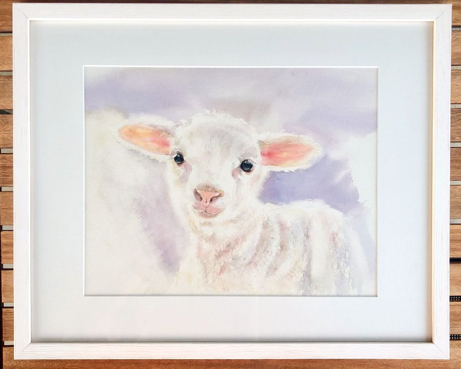 Aquarell Bild "Schäfchen", Original (Neu und originalverpackt) in Wald ZH für CHF 15 – nur ...