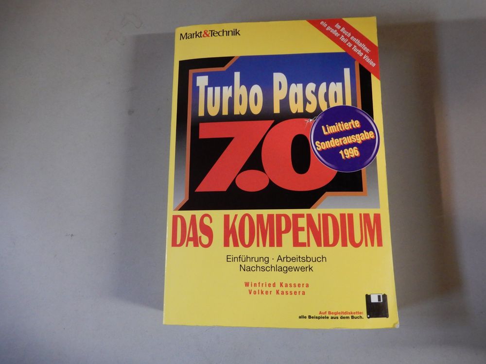 Turbo Pascal 7.0 Das Kompendium, limitiert | Kaufen auf Ricardo