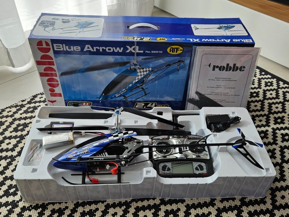 Blue Arrow XL RTF 2,4 GHz S2510 Robbe Koaxialhubschrauber (Gebraucht ...