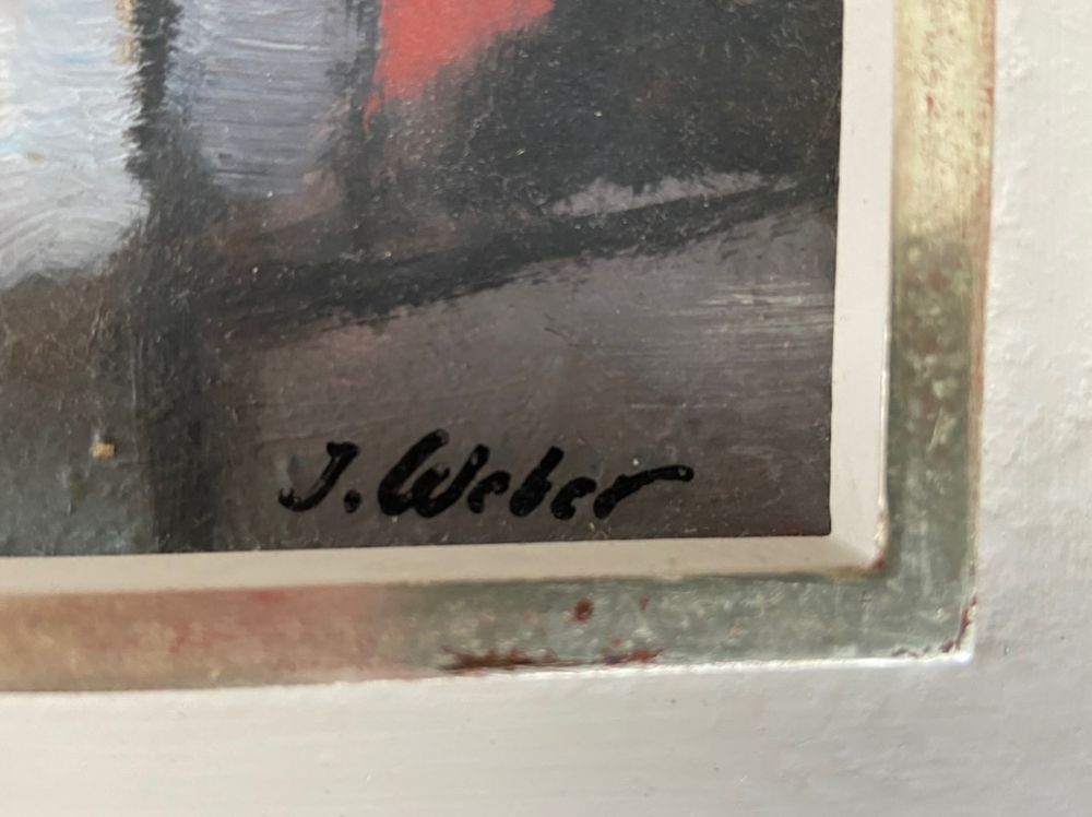 Jacques Weber Malerei Oelbild | Kaufen auf Ricardo