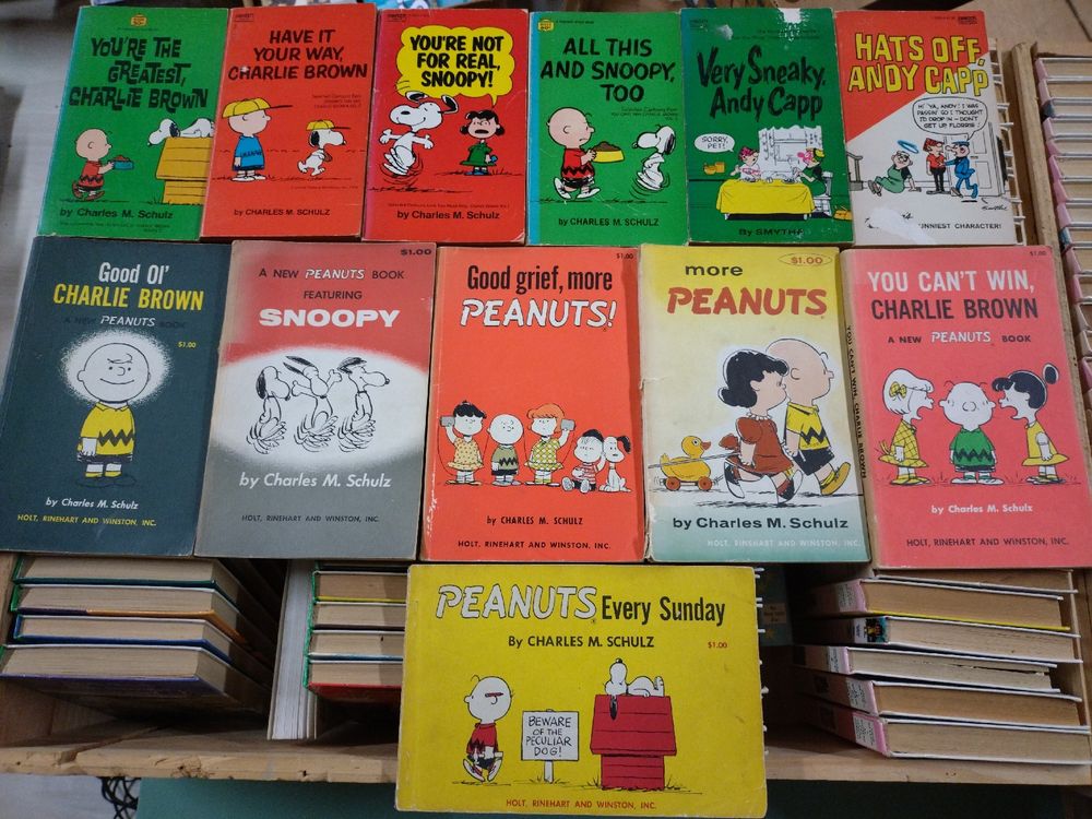 Old Peanuts and Snoopy books (60-70's) (Gebraucht) in Farvagny-le-Grand ...