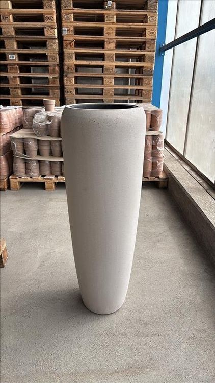 Verwunderlich Vase Grau Betonoptik Ebenbild