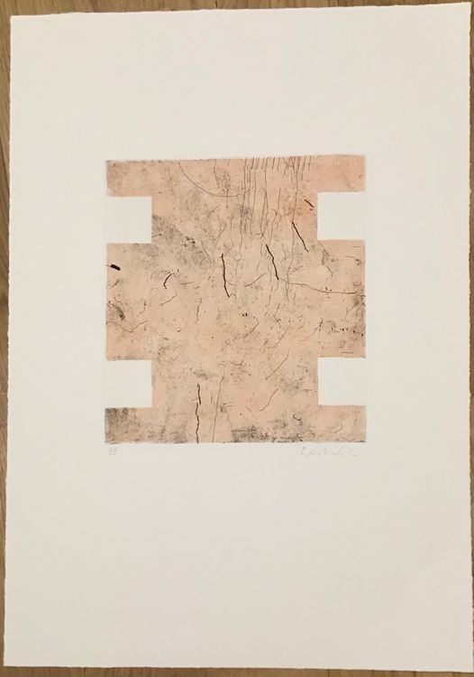 Pedro GREGORIO (1951) Sehr Seltener Radierung Handsigniert (Gebraucht) in Root für CHF 20 – mit ...