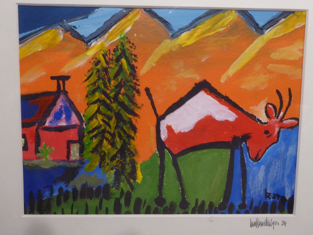 Kurt Lustenberger, Outsider Art Brut, Handsigniert (Gebraucht) in Uzwil für CHF 35 – mit ...