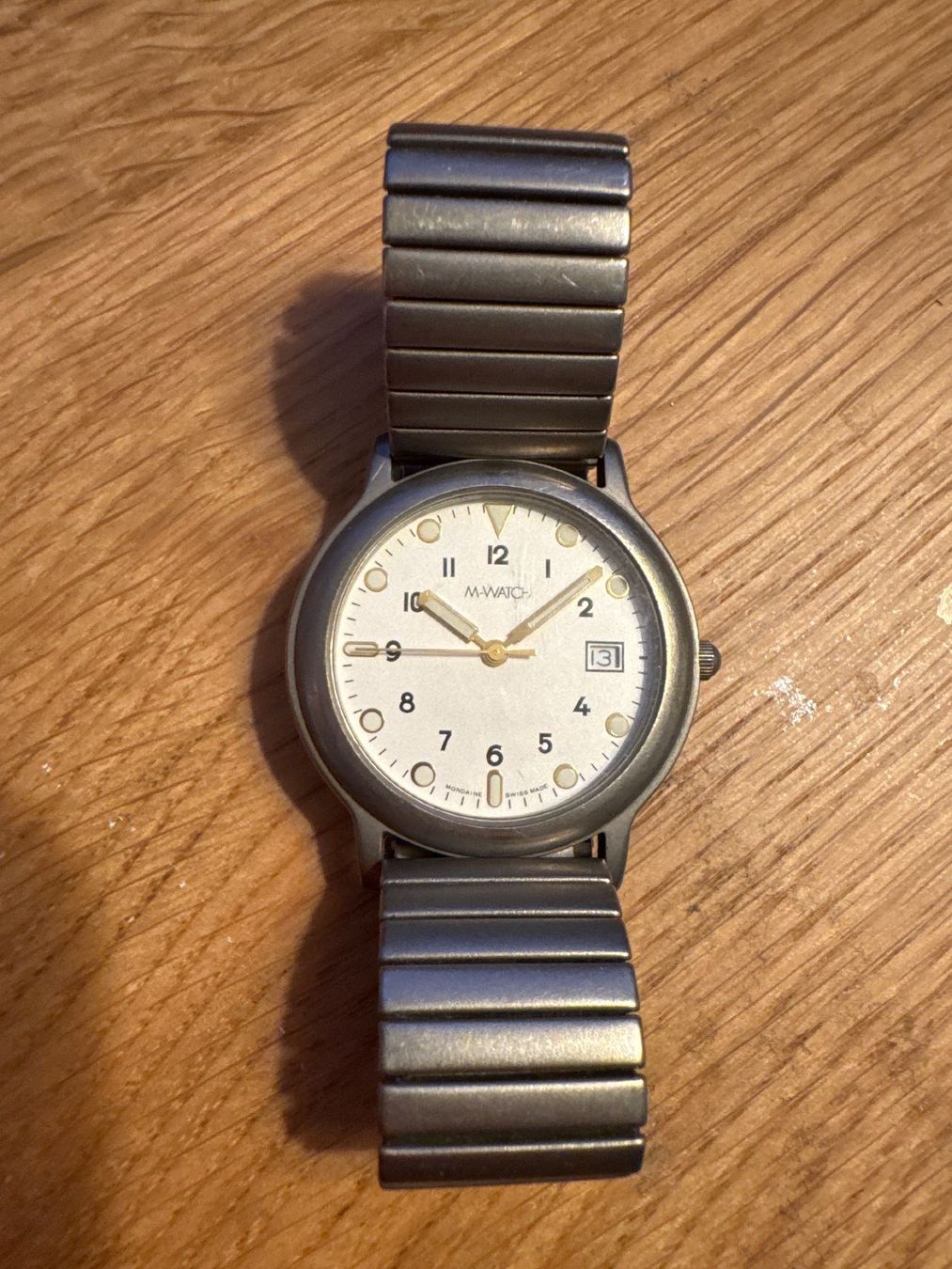 Armbanduhr M-Watch mit Zugband Metall (Gebraucht) in Bern für CHF 19 ...