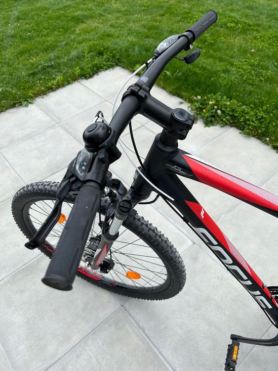 Falcon MTB - WHISTLER CORE EQUIPPED MAGICBLACK MATT/RED (Neu (gemäss ...