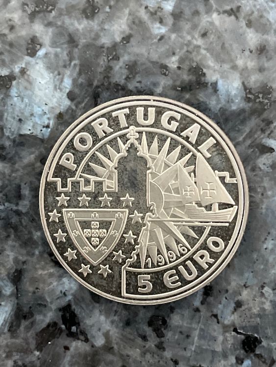 Münze Portugal 5 Euro 1996 (Neu (gemäss Beschreibung)) in Schlossrued ...