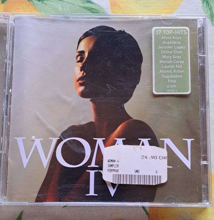 37 Top Hits - Woman IV - CD Sampler 💿🎵🎶 (Gebraucht) in Plagne für CHF 3 ...