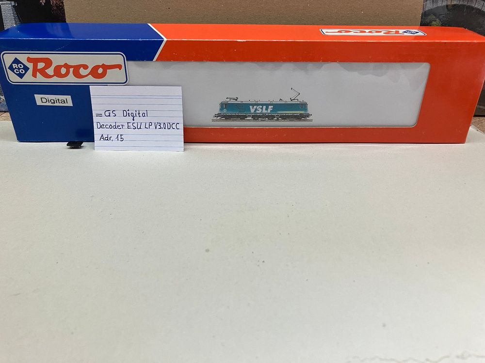 Roco 63732 SBB Re 6/6 11689 "VSLF", H0 GS DC Digital (Gebraucht) in ...