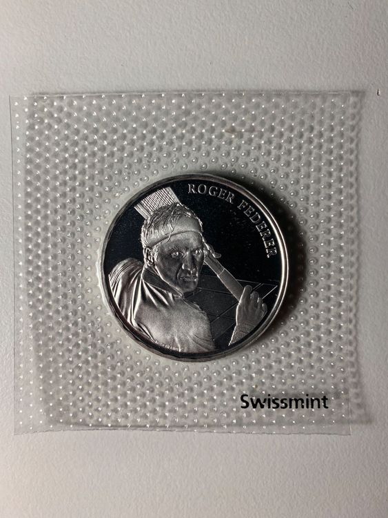 20 FR. ROGER FEDERER Silbermünze 2020 | Kaufen auf Ricardo