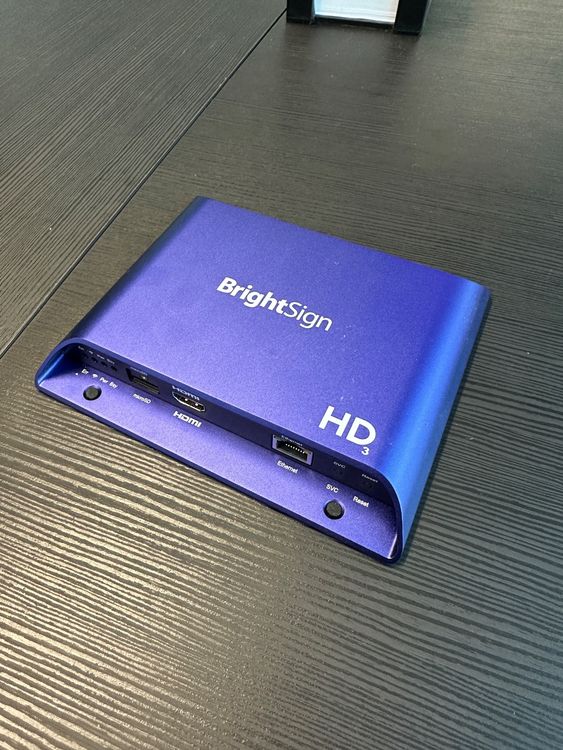 BrightSign HD223 Digital Signage Player | Kaufen auf Ricardo