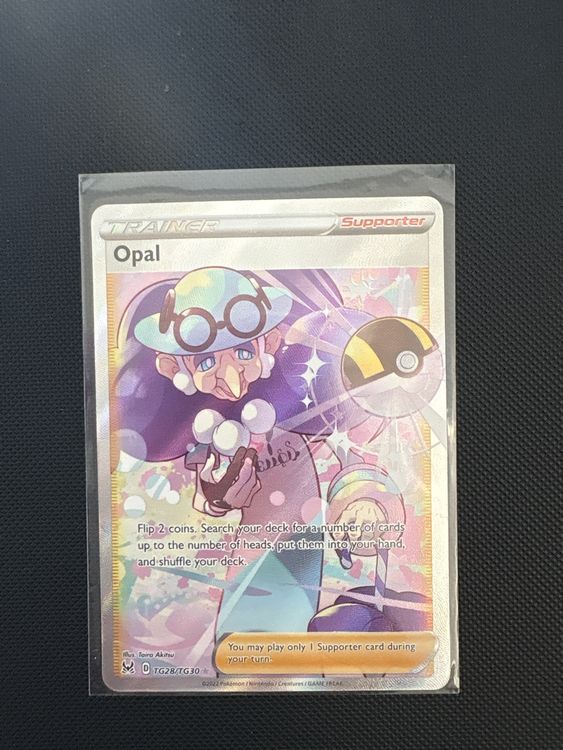 Opal Trainer Karte Pokemon Schwert & Schild – Brillant Stars (Gebraucht ...