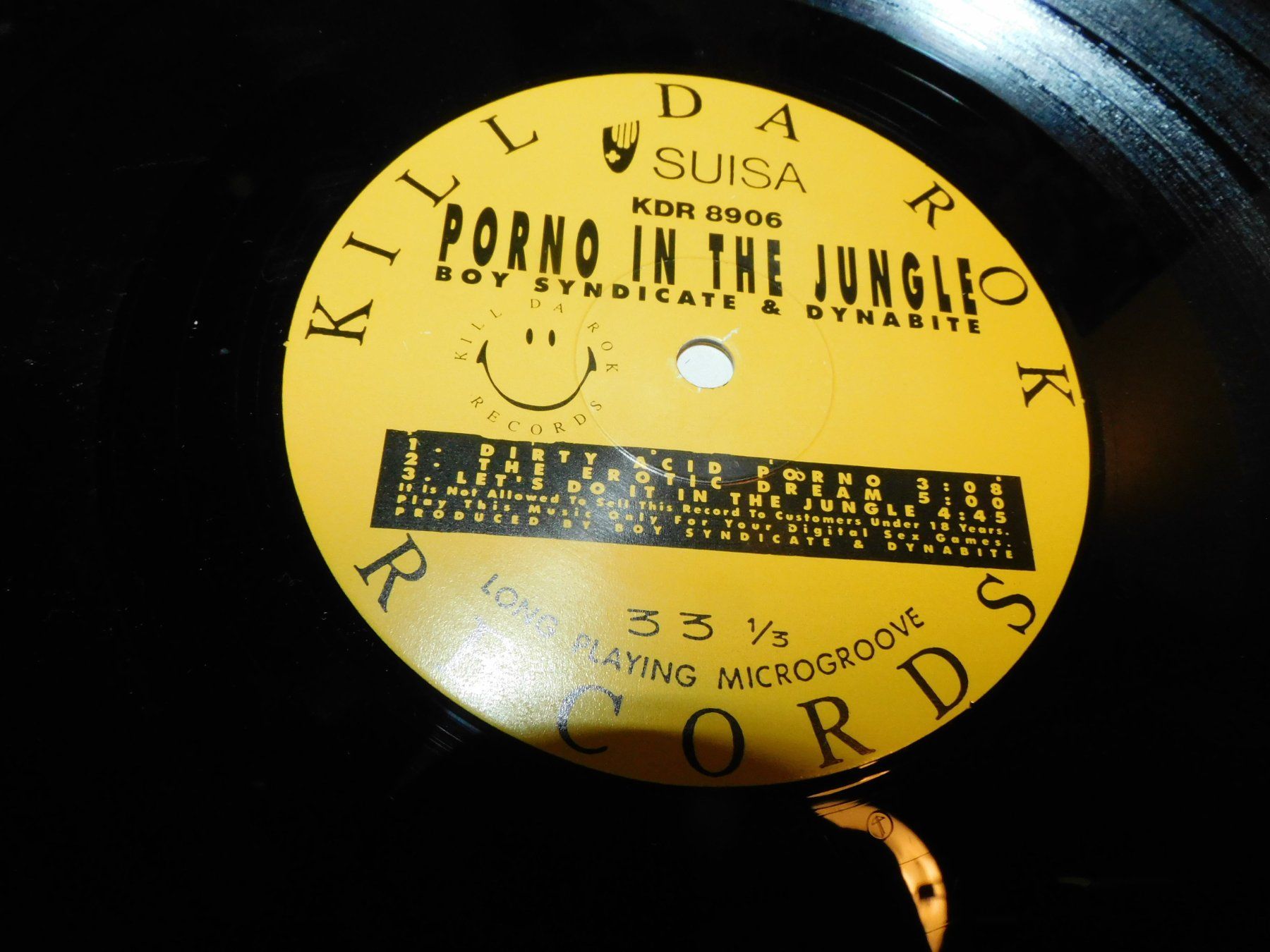 LP Schallplatte Porno in the Jungle - Remix House Techno (Gebraucht) in ...