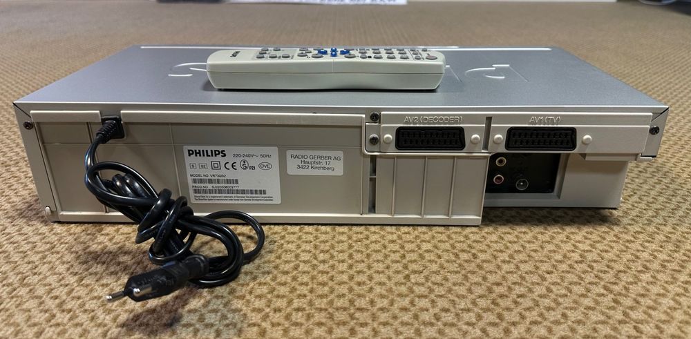 Wertiger VHS-Recorder Philips VR730 mit TurboDrive-Laufwerk (Gebraucht ...
