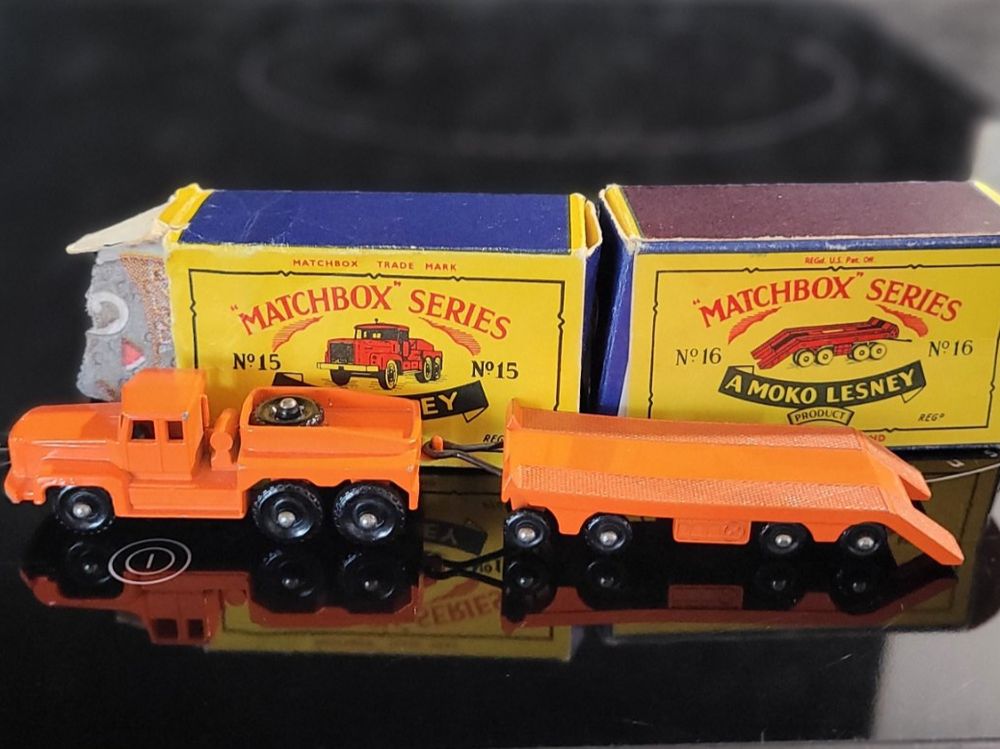 Matchbox - Super Atlantic Tractor Nr.15+16 Top Zustand !🎄🎄 (Neu (gemäss ...