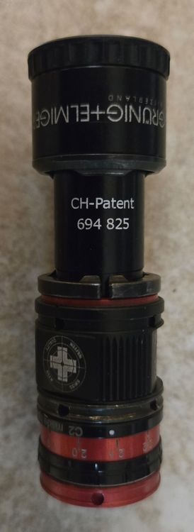 Fass 90 Stgw 90 Iris tunnel Grunig & Elmiger avec déflecteur (D ...