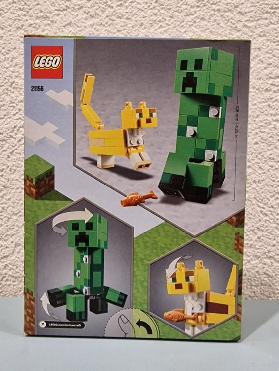 Lego 21156 Minecraft BigFig Creeper and Ocelot (Neu und ...