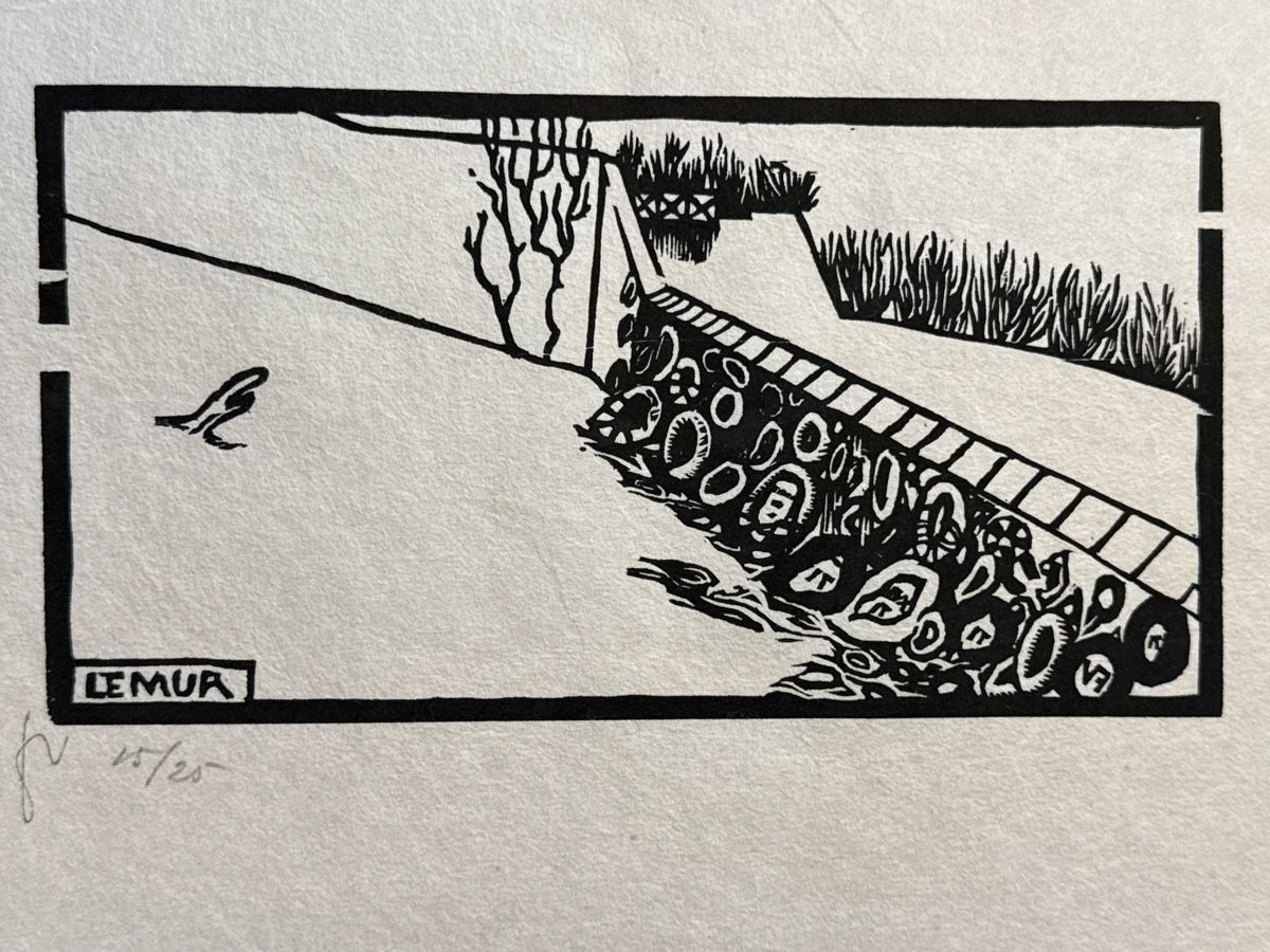 Félix Valloton For Ever 2025 Le mur gravure originale (D'occasion) à ...