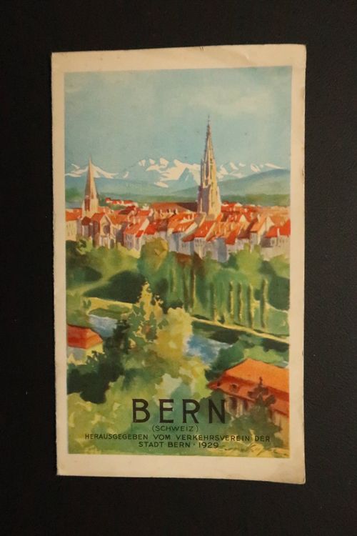 Stadt Bern 1929. Alpar. Brochure Prospekt Faltprospekt (Gebraucht) in ...