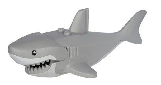 LEGO Minifigur Tiere Hai, gross (Neu (gemäss Beschreibung)) in ...