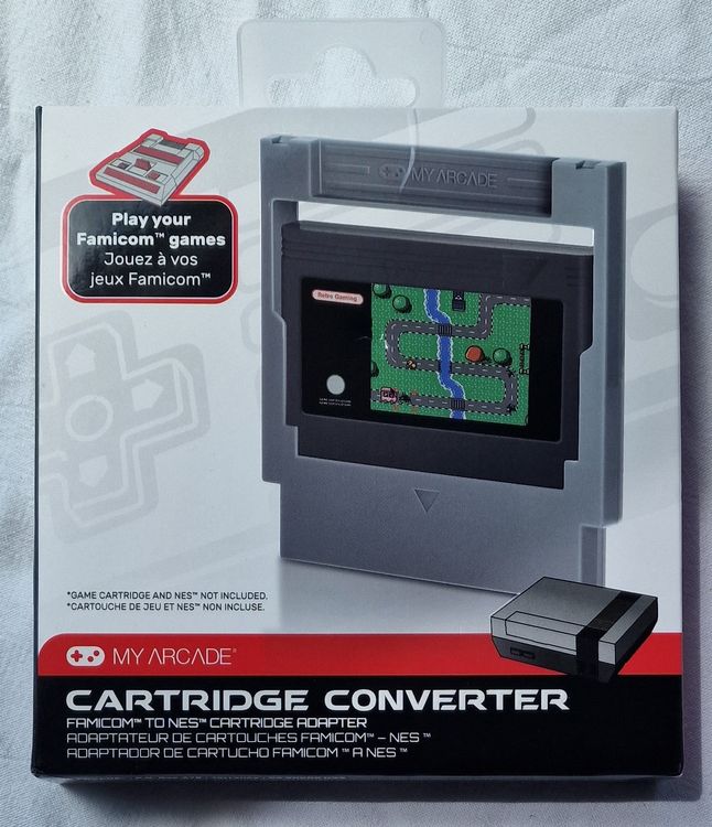 MY Arcade Famicom To NES Cartridge Adapter (Neu und originalverpackt ...