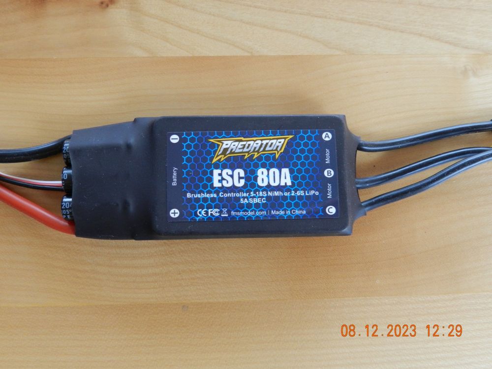 Predator Brushless Regler 80A (Neu (gemäss Beschreibung)) in Pfäffikon ...