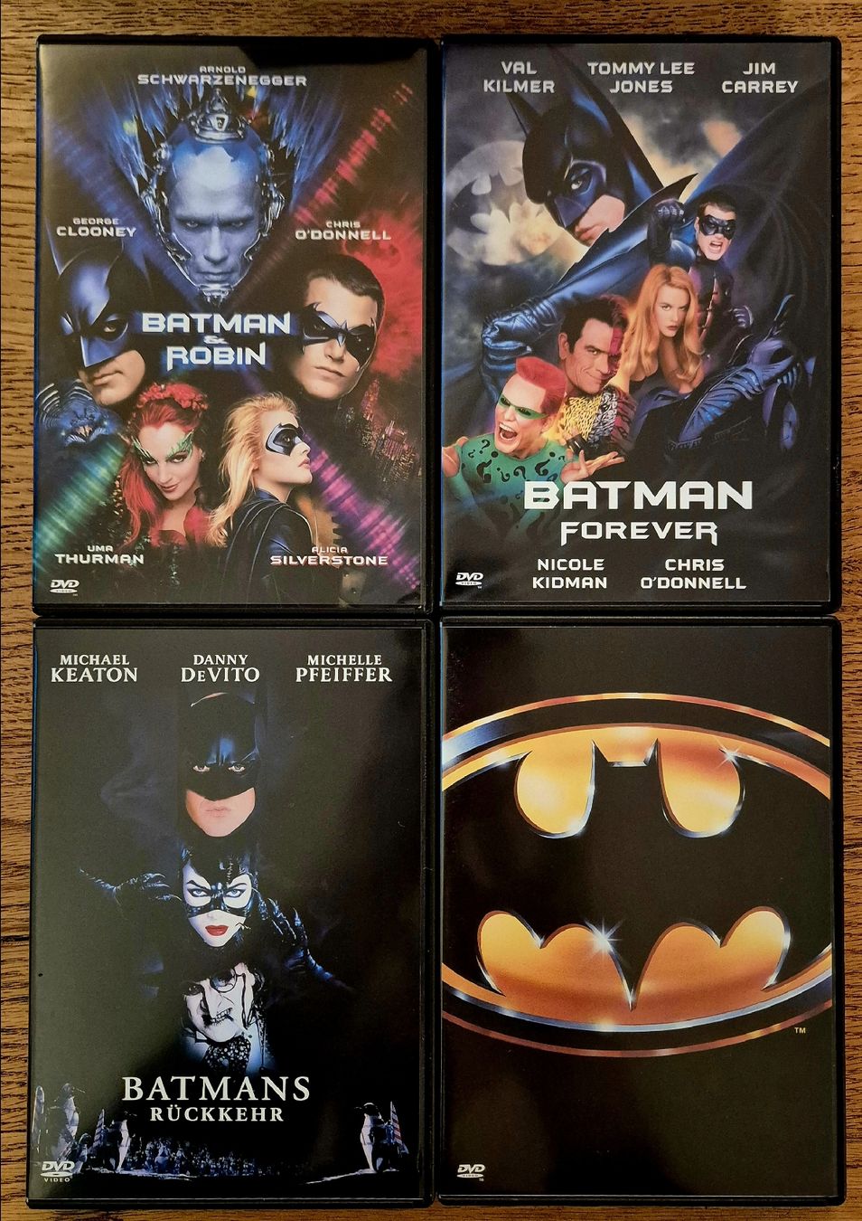 Die Batman Edition – 4 Filme Box (DVD, Deutsch) (Gebraucht) in Au SG ...