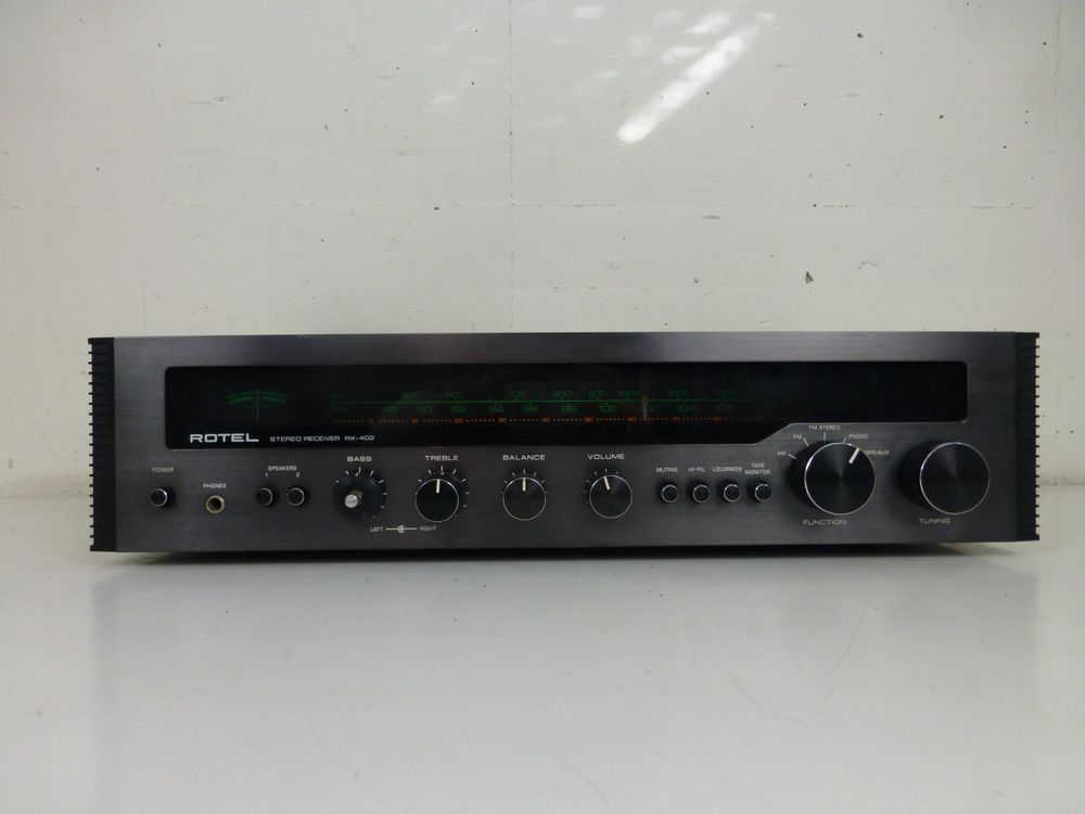 Rotel rx-402 Vintage Stereo Receiver sehr selten (Gebraucht) in ...