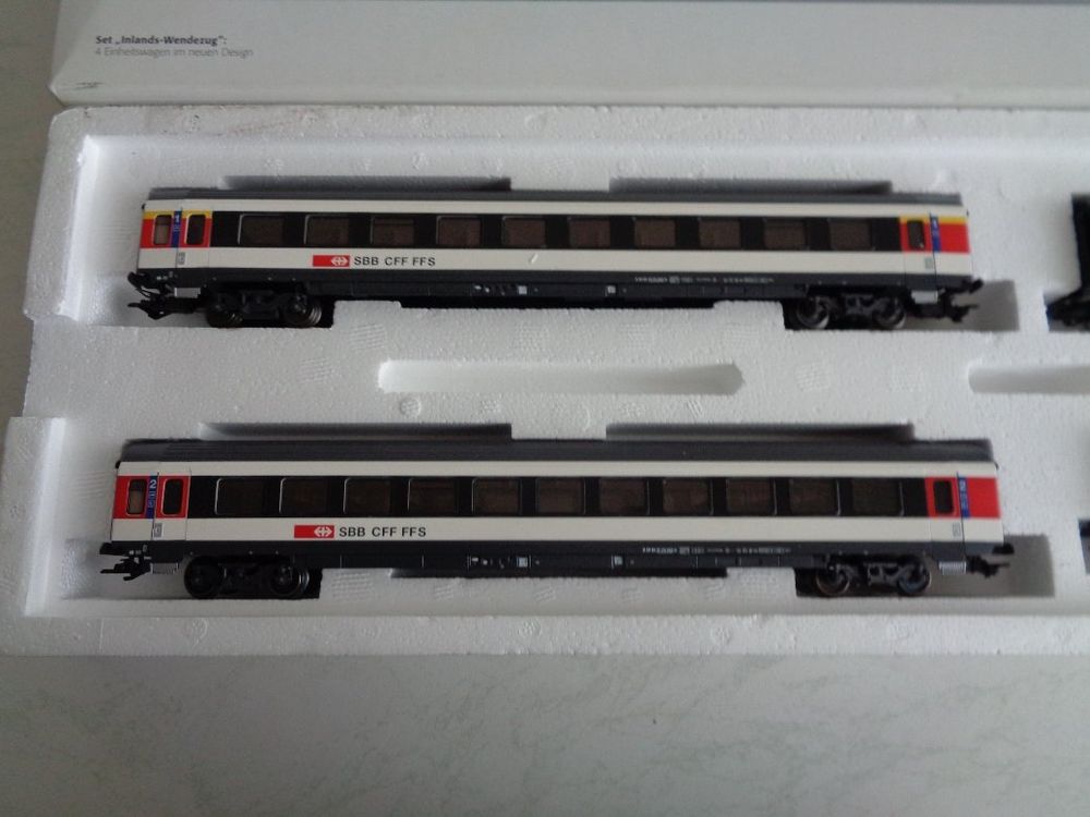 Märklin 42169 Set HO SBB "Inlands-Wendezug" AC NEU, 4-teilig (Neu und originalverpackt) in ...