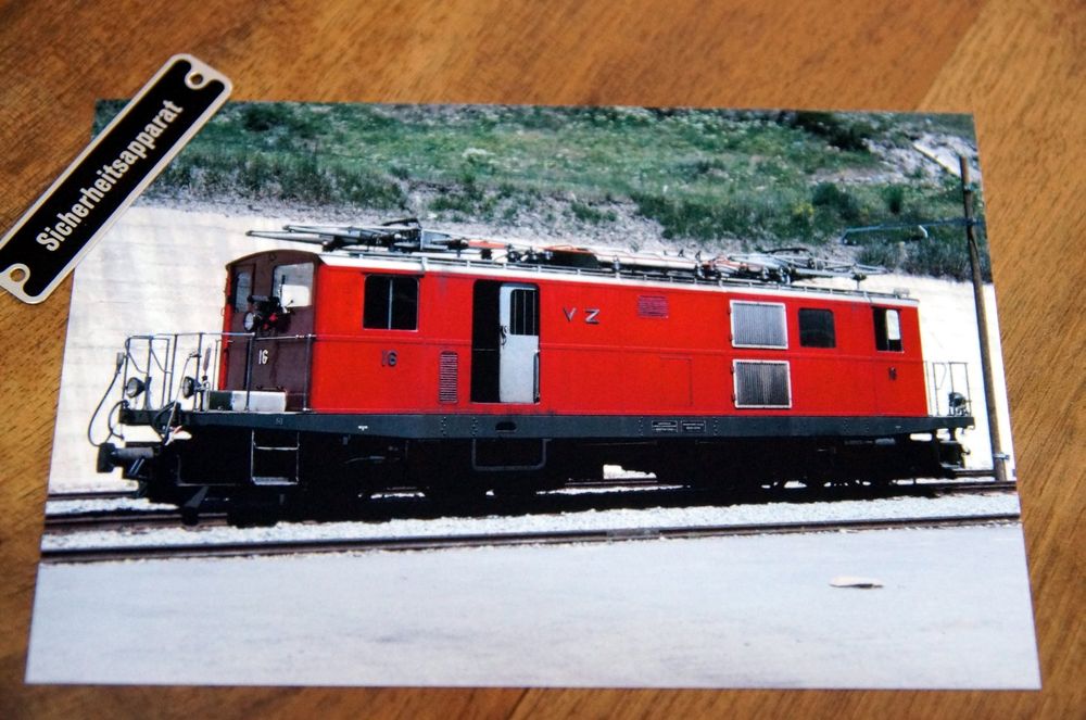 Brig-Visp-Zermatt HGe 4/4 I Nr. 16 - 1979 (Foto) (Gebraucht) in für CHF ...