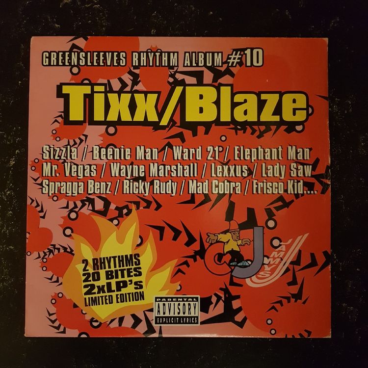 Tixx/Blaze - Greensleeves Rhythm Album #10, 2x Vinyl LP Top! (Gebraucht ...