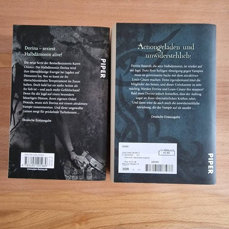 Fantasy / Dämonisch Dilogie (Dorina Basarab) / Karen Chance (Gebraucht ...