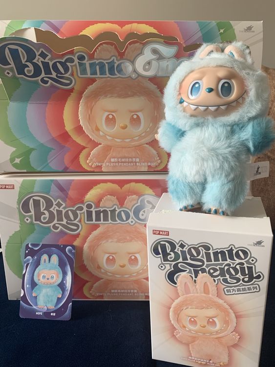 LABUBU BIG INTO ENERGY ORIGINAL- HOPE 🤞 (Nuovo (secondo la descrizione ...