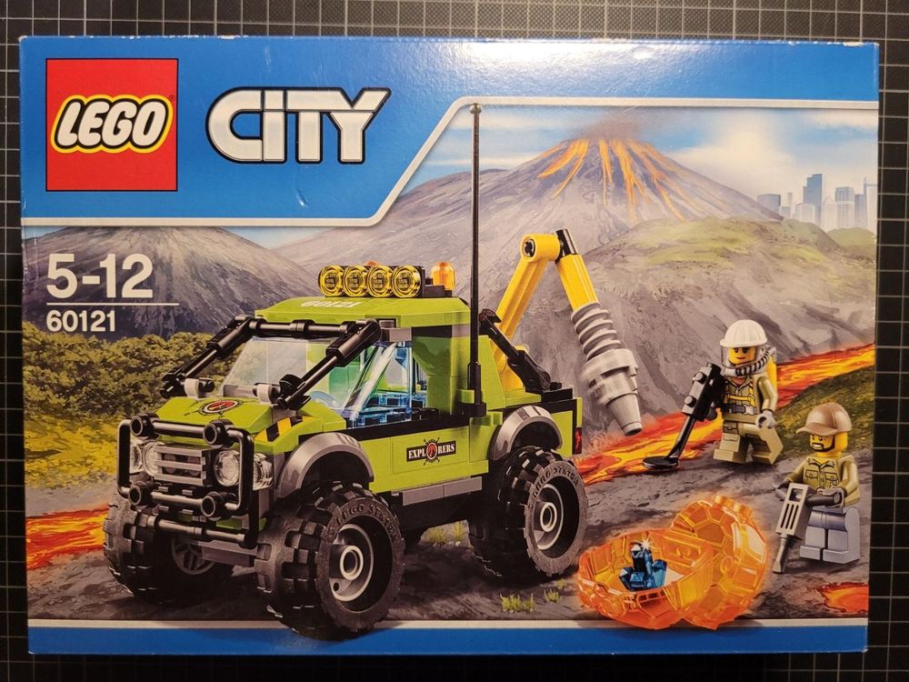 Lego 60121 Volcano Exploration Truck OVP | Kaufen auf Ricardo