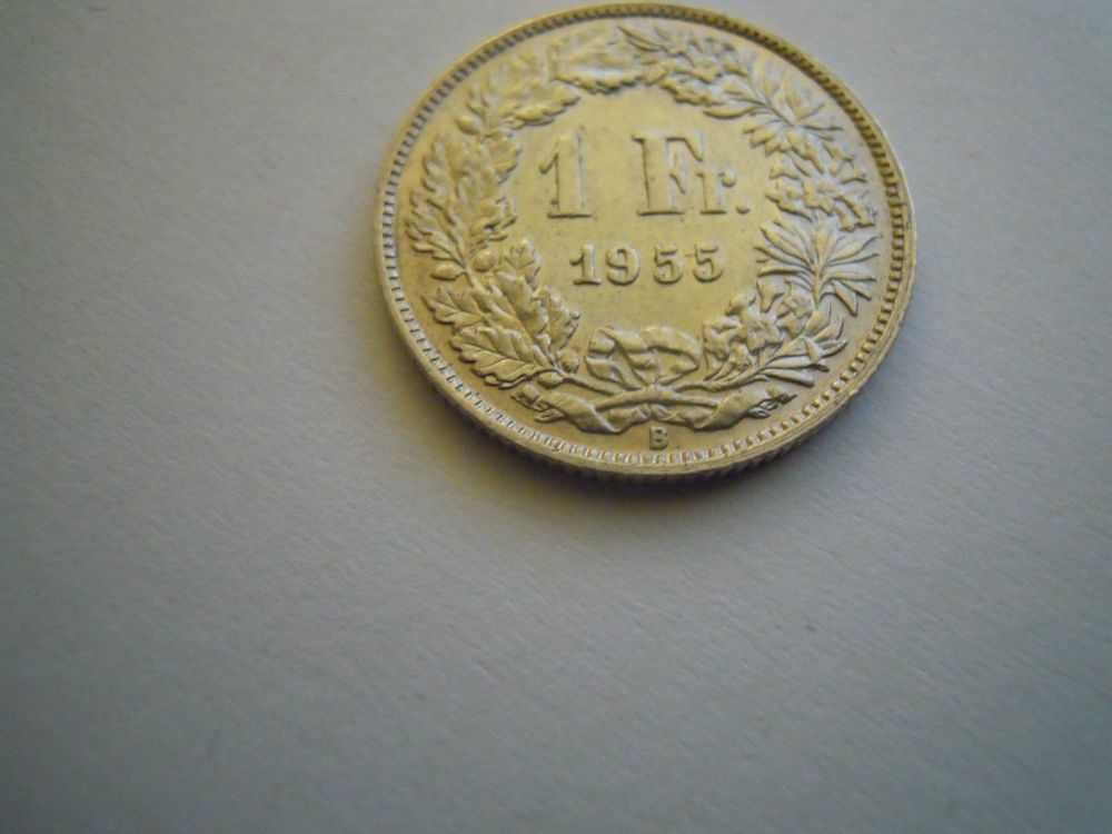 1 Fr. 1955 unz | Kaufen auf Ricardo
