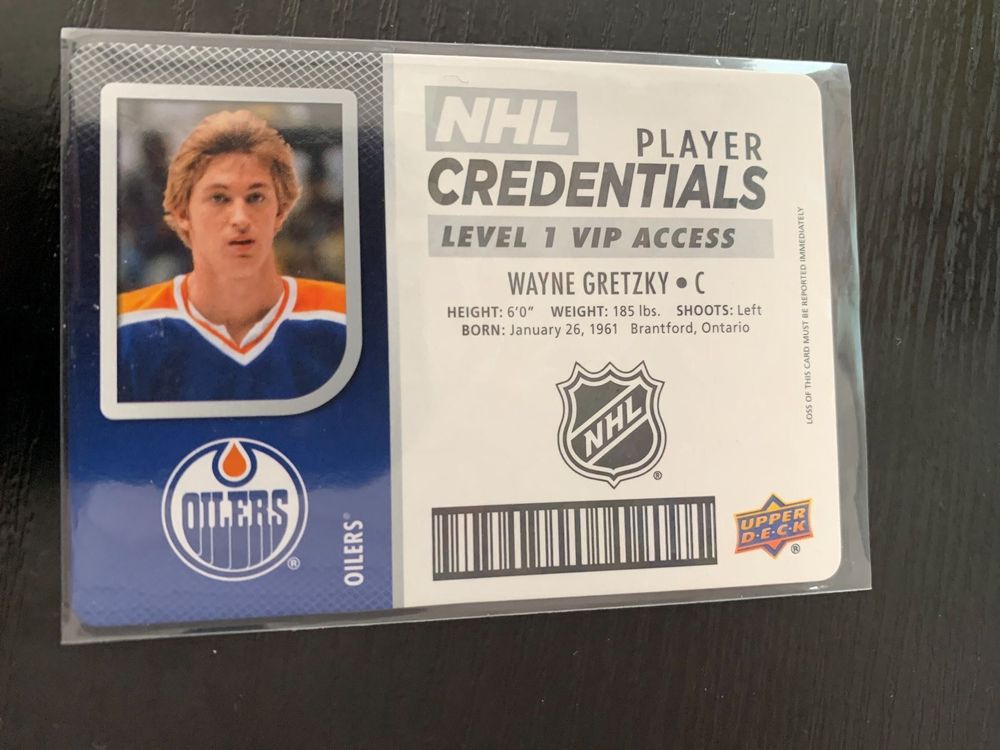 Wayne Gretzky VIP Access Credentials NHL | Kaufen auf Ricardo