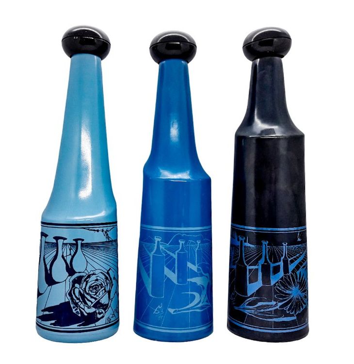 Salvador Dali Rosso Antico bouteille Flasche 1-2-3 leer vide (Gebraucht ...