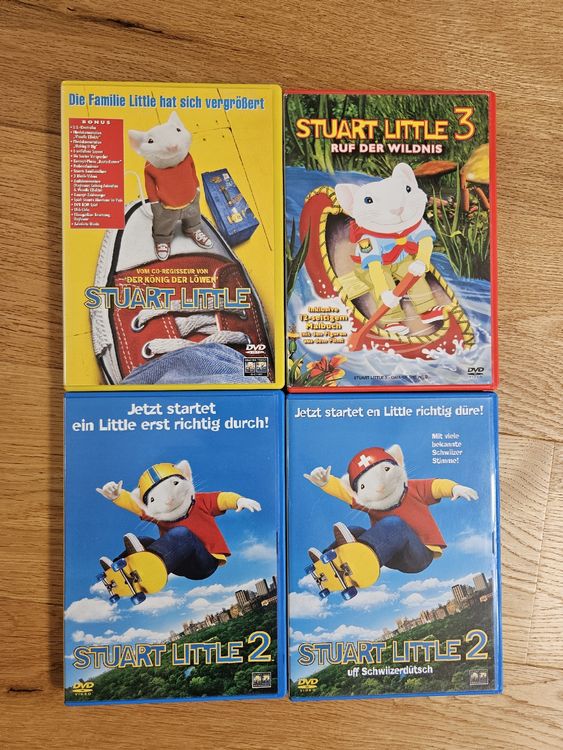 Stuart Little DVD Sammlung, Teil 1-3 (Gebraucht) in Basel für CHF 20 ...