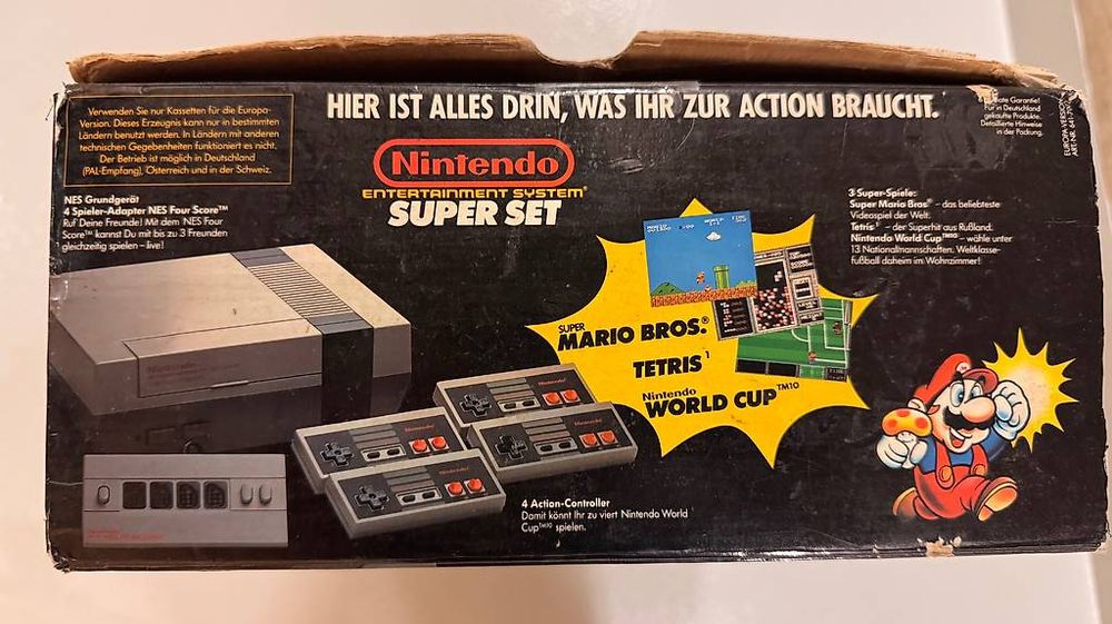 Console Nintendo NES Super Set Vintage Complet (Gebraucht) in le Mont ...