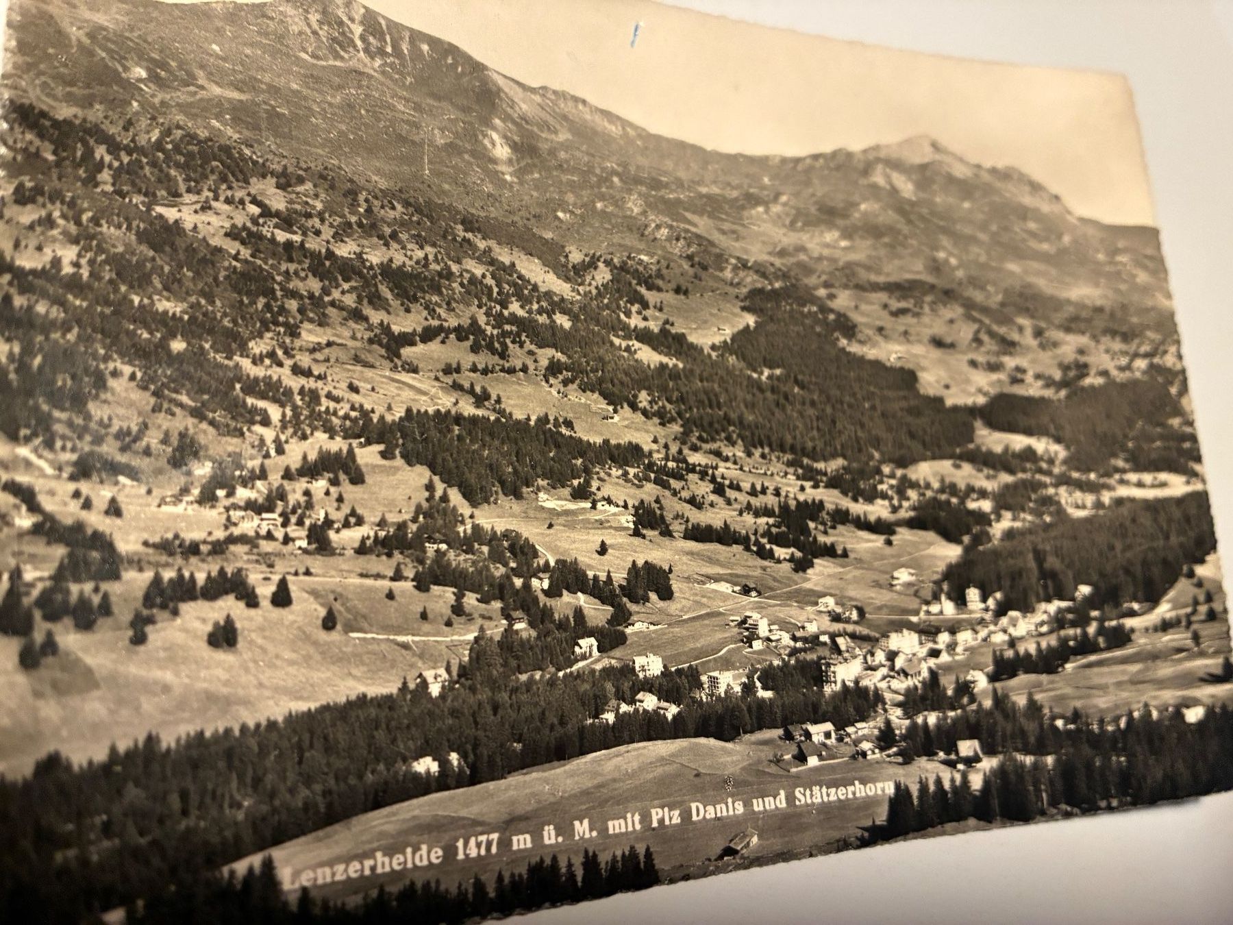 Gelaufene Postkarte Lenzerheide 1950 (St.Moritz->Lyss) (Gebraucht) in ...