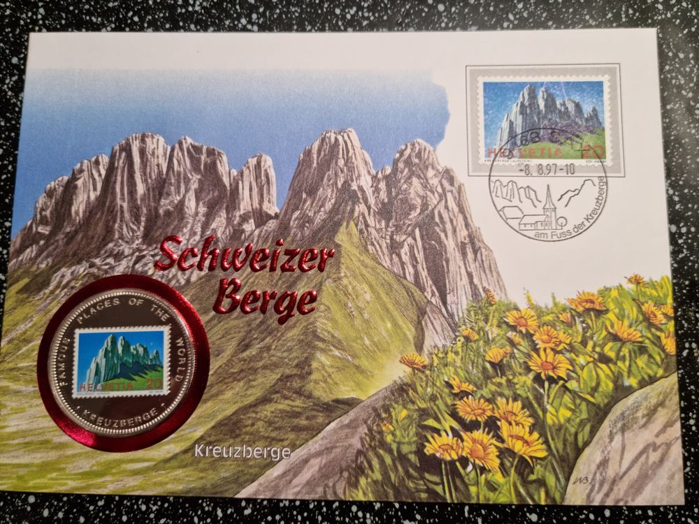 1997 Numisbrief Schweizer Berge | Kaufen auf Ricardo