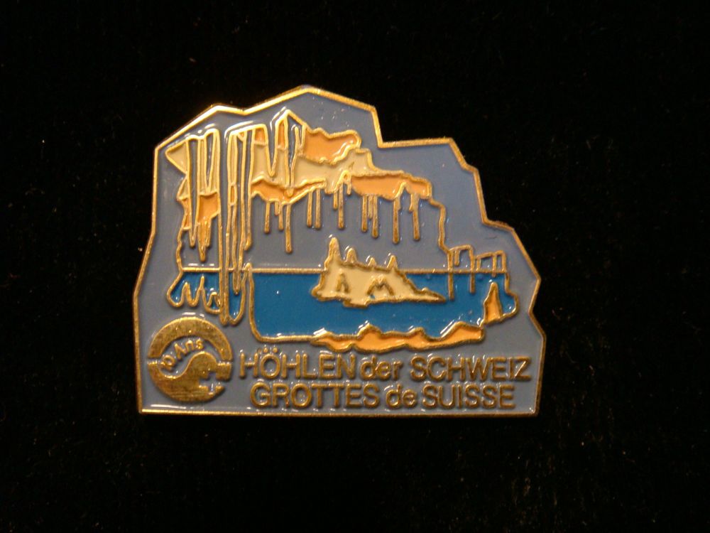 Pin HOHLEN der SCHWEIZ Grottes de SUISSE Nr.1824 (Gebraucht) in sugiez ...