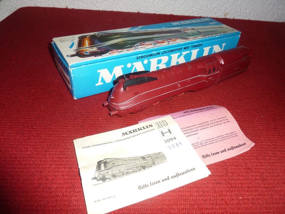 Märklin Stromlinien-Dampflokomotive Nr. 3094/3089 | Kaufen auf Ricardo