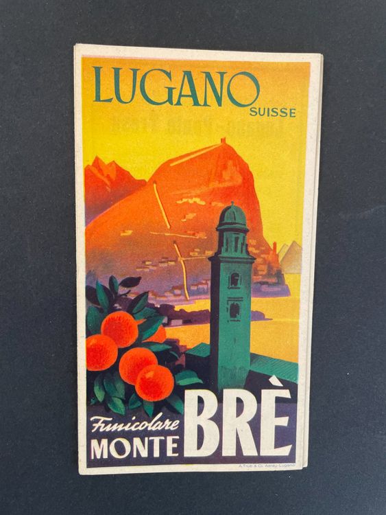 Lugano-Monte-Bre-Prospekt, ca. 1940er Jahre | Kaufen auf Ricardo