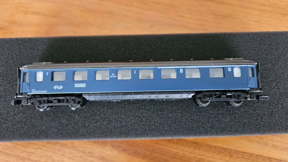 Arnold/rapido, Holländischer Schnellzugwg., NS, Plan D, blau (Gebraucht ...