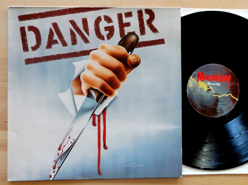 LP DANGER same SKULL 8305 MAUSOLEUM 1983 HEAVY METAL | Kaufen auf Ricardo