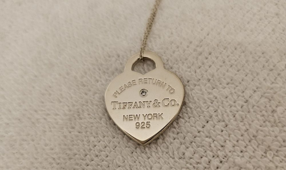 Tiffany Herz mit Diamant und Kette (Neu (gemäss Beschreibung)) in Menziken für CHF 126 – mit ...