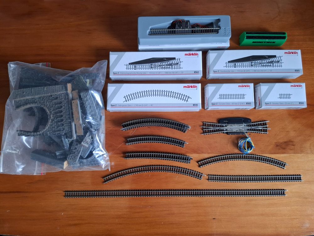 Märklin Spur Z Gleismaterial (Neu (gemäss Beschreibung)) in Chabrey für ...